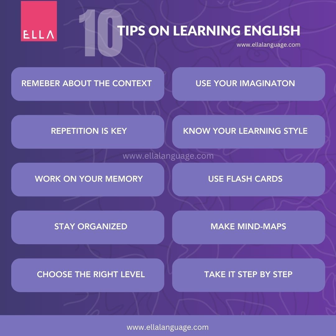10 Tips on How to Learn English | ELLA