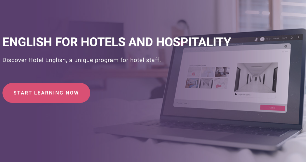 Hotel English Course Online | e-learning | ELLA